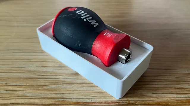 Gridfinity Bin for Wiha 3801 Stubby Screwdriver by knmorgan | Download free STL model ...