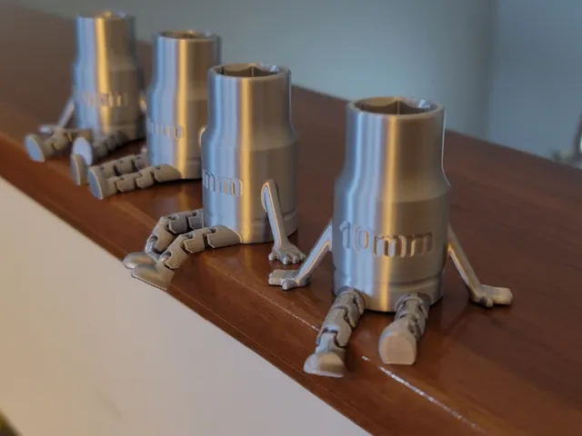 Make of 10mm socket buddy by KevinMullett | Download free STL model ...