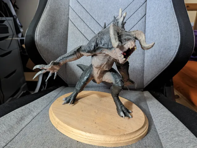 Fallout 4 Deathclaw, Split Apart by Andearen | Download free STL model ...