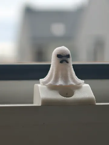 Angry Halloween Ghost by Ochrum | Download free STL model | Printables.com