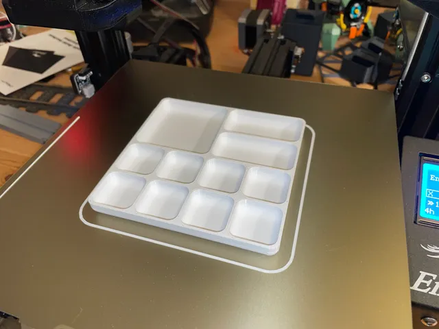 Disassembly Tray / Small parts tray by Scherzherzog | Download free STL ...