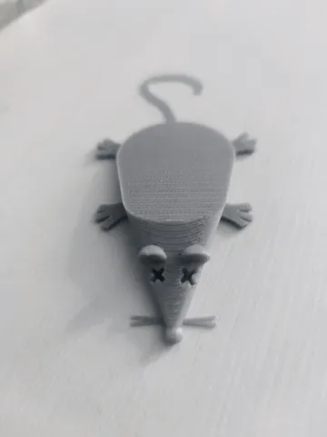 Parametric Squashed Mouse Door Stop Wedge - with tail by Joon Chor ...