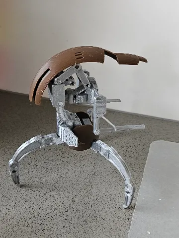 Star Wars Destroyer droid (Droideka) Kit Card by Aron | Download free ...