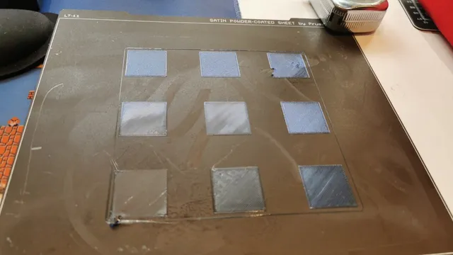 Make of First Layer Calibration Test by spartanos | Download free STL ...