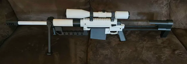 Make of E200 | Toy Sniper rifle (Working!) by zSaber | Download free ...