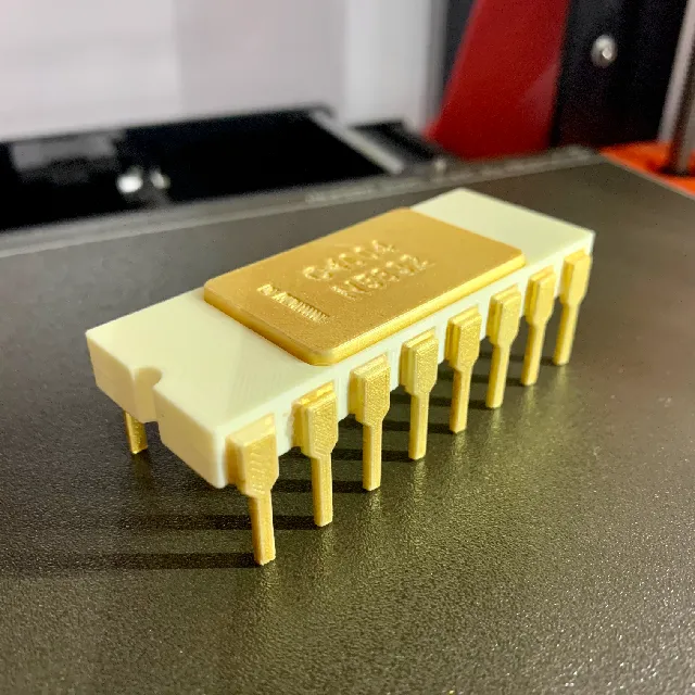 Make of Intel 4004 4-Bit Processor Replica by Daniel Kasprowicz ...