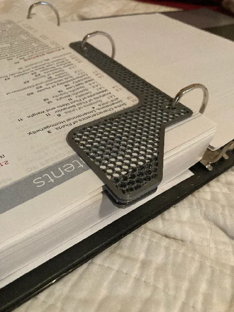 Make of Binder Divider - Bookmarks for 3-ring binders by Gunnski ...