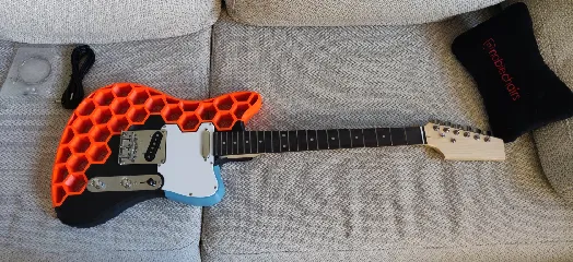 The Prusacaster - a 3D printable guitar by Mikolas Zuza | Download free ...