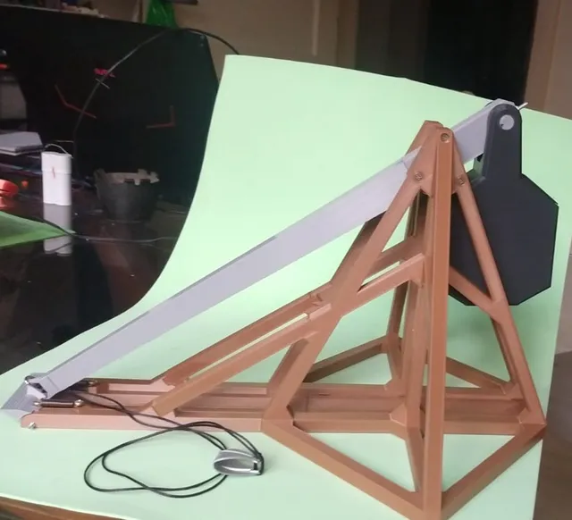 Make of Trebuchet by Gus3D | Download free STL model | Printables.com
