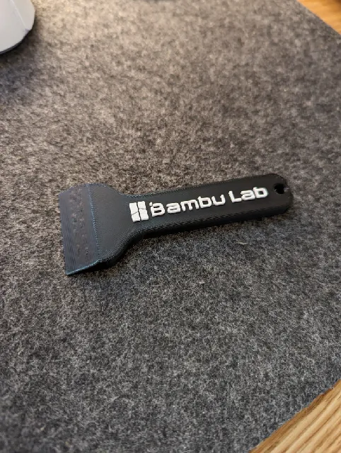 Make of Bambu Lab Bed Scraper by Duy Mo | Download free STL model ...