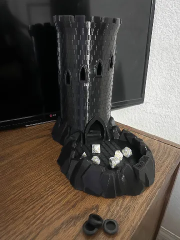 Castle DND Dice Tower by Ethan Johnson | Download free STL model ...