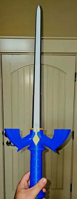 Make of Telescoping Master Sword with replaceable blade by AbeFroeman ...