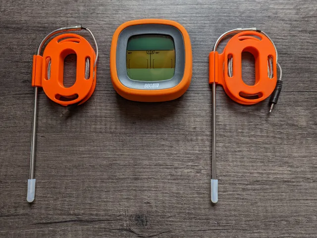 Make of BBQ temperature probe organizer by Dustin | Download free STL ...