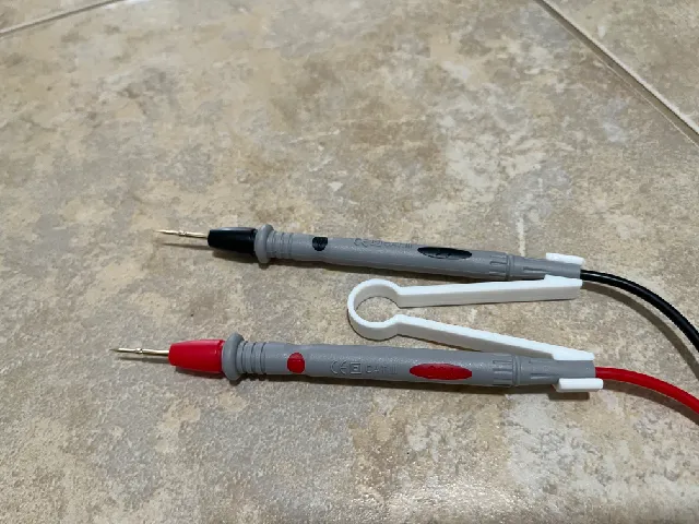 Multimeter (DMM) probe tweezer by QED_Maestro | Download free STL model ...