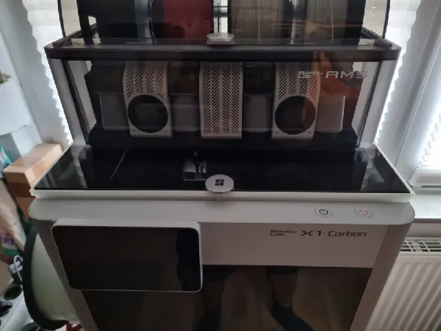 Make of Bambu Labs Carbon X1 Top Glass Riser for LED's by Alex ...