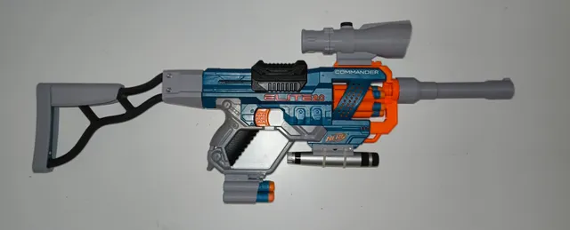 Make of NERF ACOG-sight by Kubco141 | Download free STL model ...