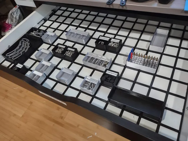 Make of Gridfinity CNC Tool Holders by Zack Freedman by AngryPotato | Download free STL model ...