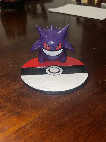 Gengar Keychain by Eon3d_ | Download free STL model | Printables.com