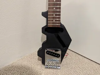 The Prusacaster - a 3D printable guitar by Mikolas Zuza | Download free ...