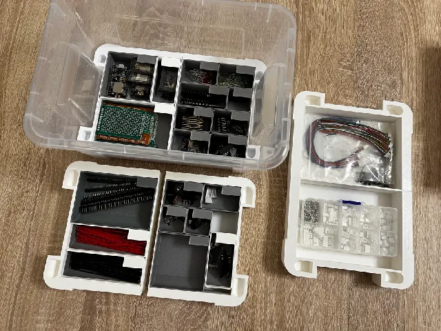 Make of Modular, multi level IKEA Samla inserts by Judzi | Download ...