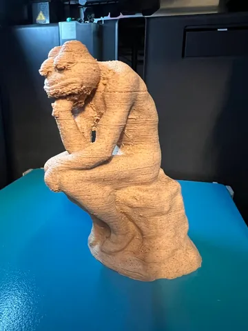 PEPE THE THINKER by Gabe Talbott | Download free STL model | Printables.com