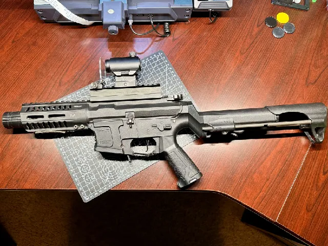 Make of ARP9 airsoft stock offset by Eldon77 | Download free STL model ...