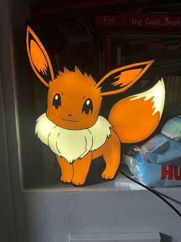 HueForge Eevee [Multicolor] by Joseph Salonis | Download free STL model ...