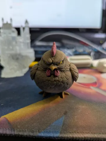 Grumpy Chicken by Stigern | Download free STL model | Printables.com