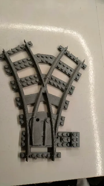 Make of Lego compatible WYE switch R40 V3 (standard curve) by Toxikdvs ...