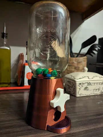 Screw-in Mason Jar Candy Dispenser by Triple G Workshop | Download free ...
