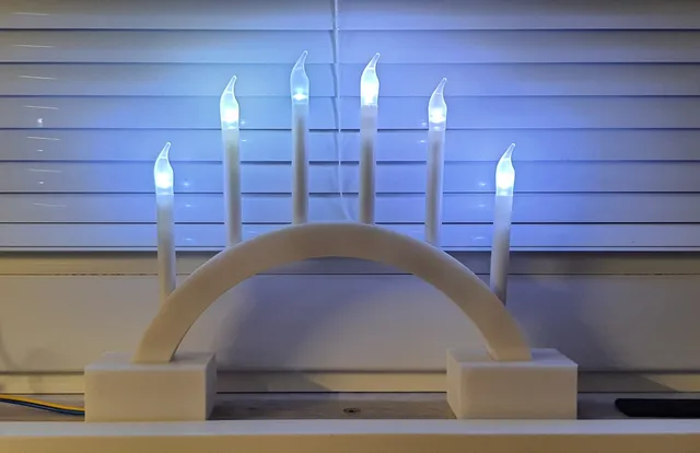 Make of Christmas light bow (Weihnachts Lichterbogen) by Mirek ...