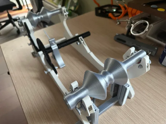Make of Pastamatic - Filament Spool Winder for Bambu Lab X1C/P1P AMS ...