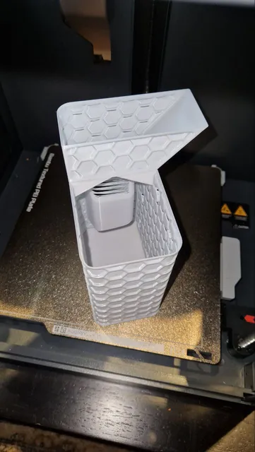 Make of Eco Vase Mode Poop Chute for Bambu Lab P1P with magnet slots by ...