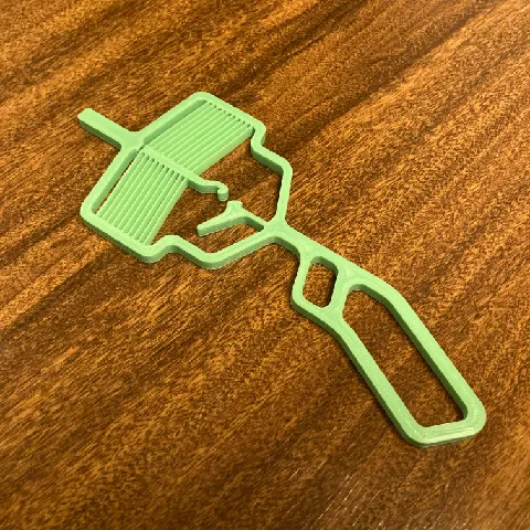 Toothpick Gun (Compliant mechanism) by Thisfact | Download free STL ...