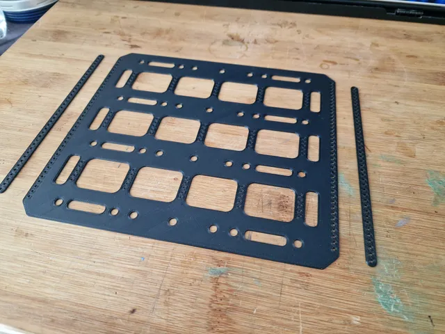 Molle panel by Neuralhub | Download free STL model | Printables.com