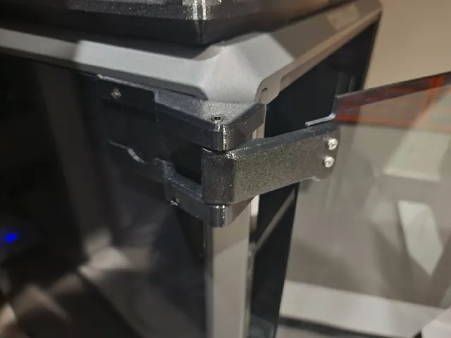 Make of Creality K1 Max 270° Door Hinges w Door Latch by Hussain ...