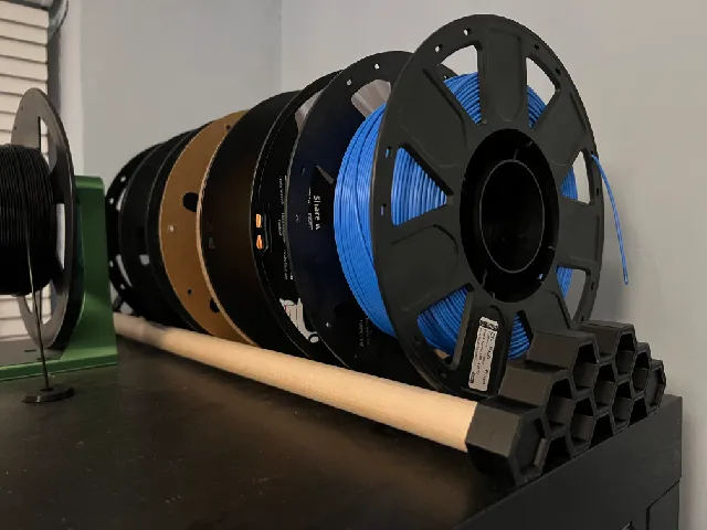 Filament Spool Storage Stand by mirabatek | Download free STL model ...
