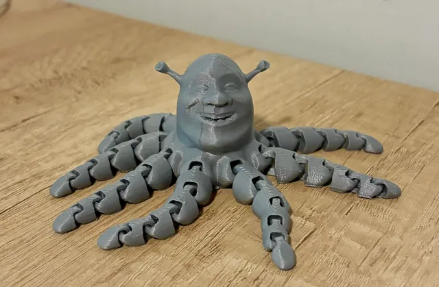 Make of shrek octopus by Dadu | Download free STL model | Printables.com