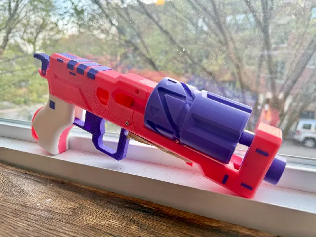 X-Shot Micro 2.0 Reshell 3 - Revolver Double Action v1.0 by Domochevsky ...