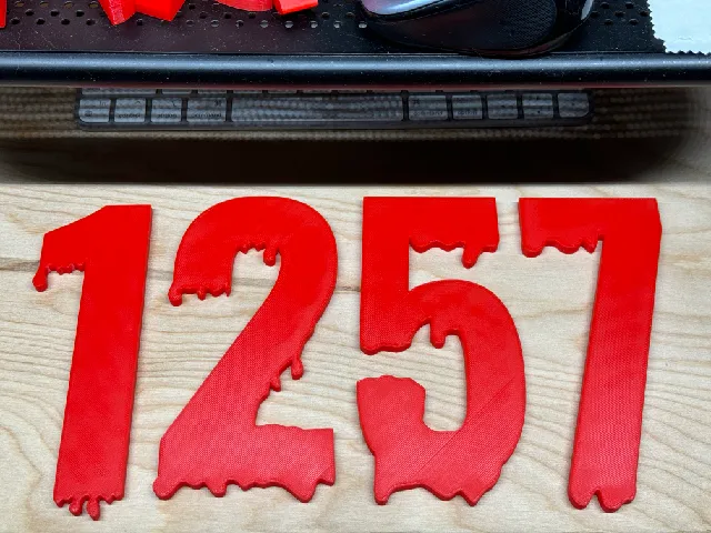 Make of Halloween - Bloody House Numbers 0-9 by vega480 | Download free ...