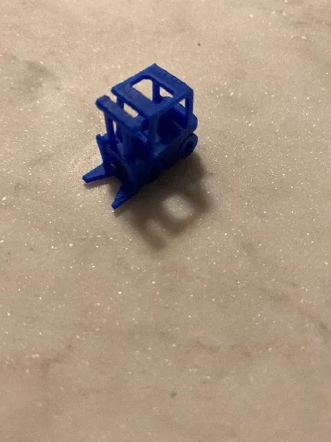 Make Of Surprise Egg 2 Tiny Fork Lift By Master Gadget Download Free Stl Model