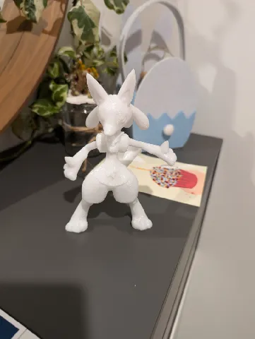 Lucario - Low Poly - Pokemon - Fan Art by Printed Obsession | Download ...