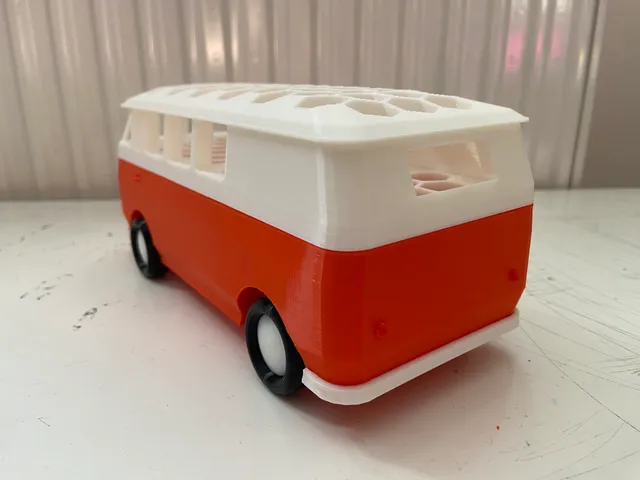 Make of VW Bus updated bottom and wheels (full set) by Kropal ...