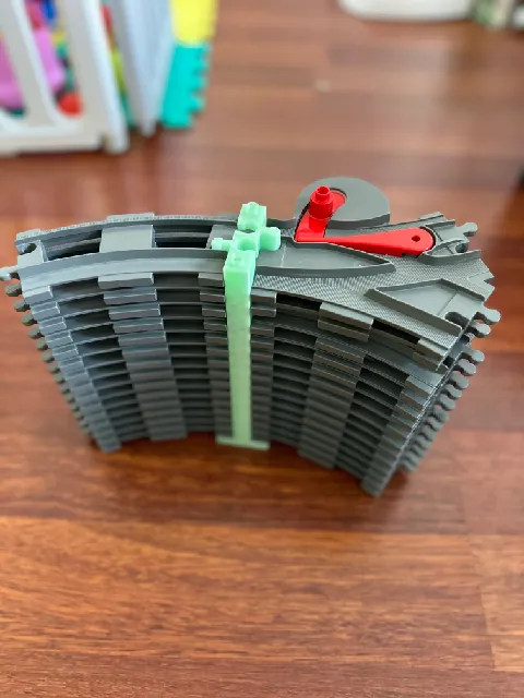 Make of Duplo train rail storage pillar by patrezp | Download free STL ...
