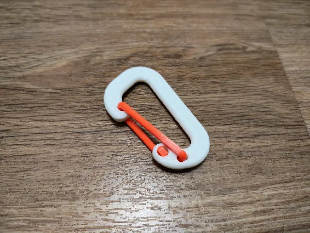 Make of Utility Carabiner v2 by CAD-Guy | Download free STL model ...
