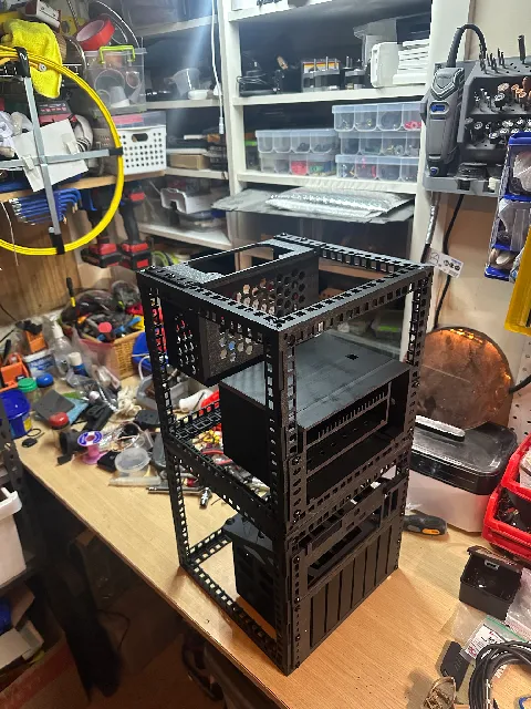 Make of 10'' rack ATX PSU mount by TTR | Download free STL model ...