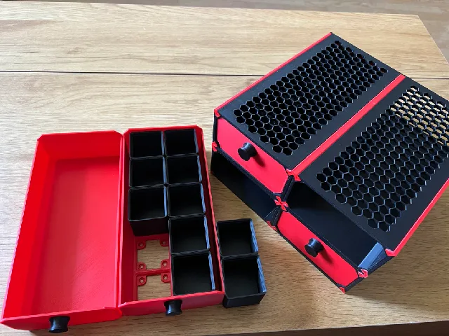 Make Of Modular Gridfinity Drawers By Filamentcup Download Free Stl Model