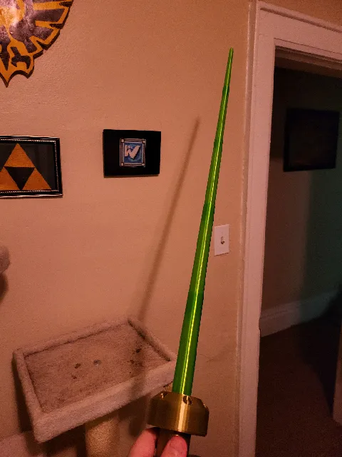 Make of Collapsible Z Saber by Chronophos | Download free STL model ...