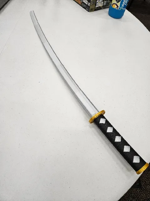 Make of Collapsing Katana Print-in-Place (Multi-Color) by Victorious ...