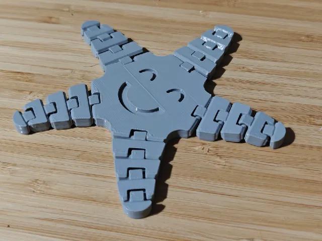 Articulated Starfish by David Naguib | Download free STL model ...